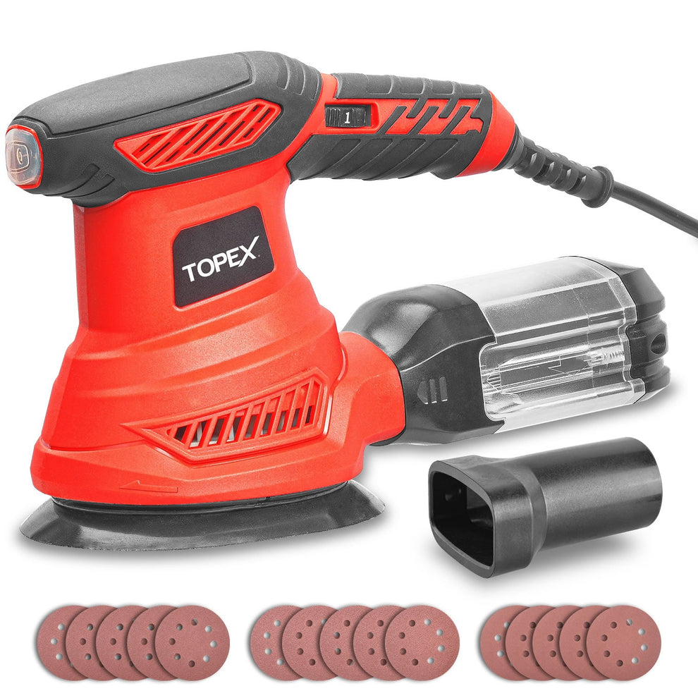 300W Random Orbital Sander – TOPEX TOOLS